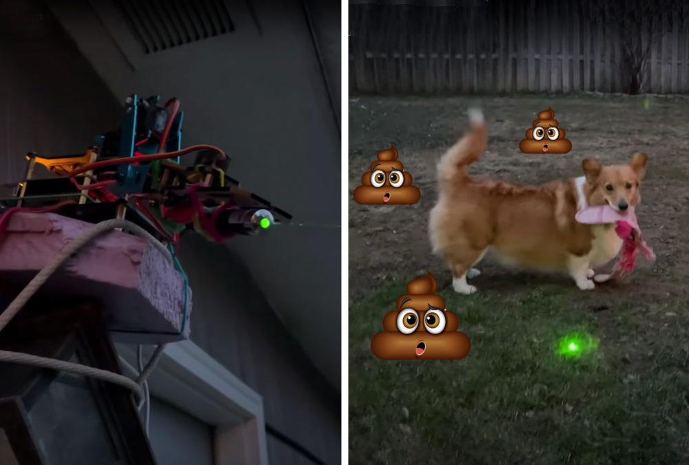 Este robot señala las popós de tu perro para que puedas limpiarlas