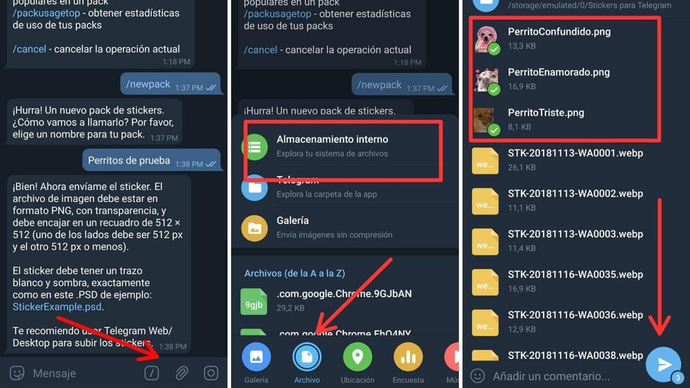 Copiar stickers de WhatsApp a Telegram, paso a paso - Emprendedor