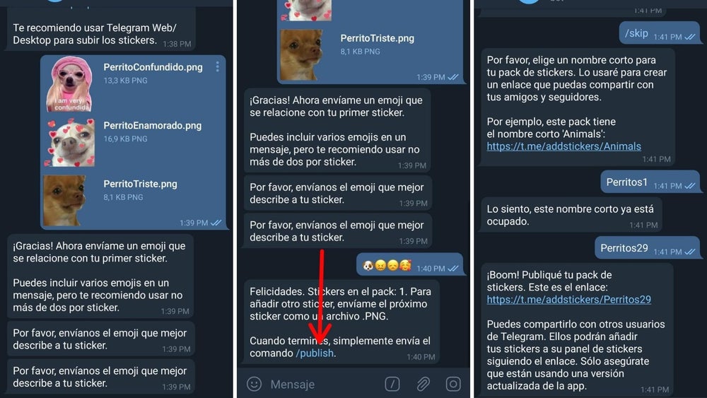 Copiar stickers de WhatsApp a Telegram, paso a paso - Emprendedor