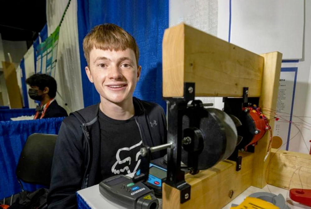 A sus 17 años Robert Sansone creó un motor eléctrico que podría superar ...