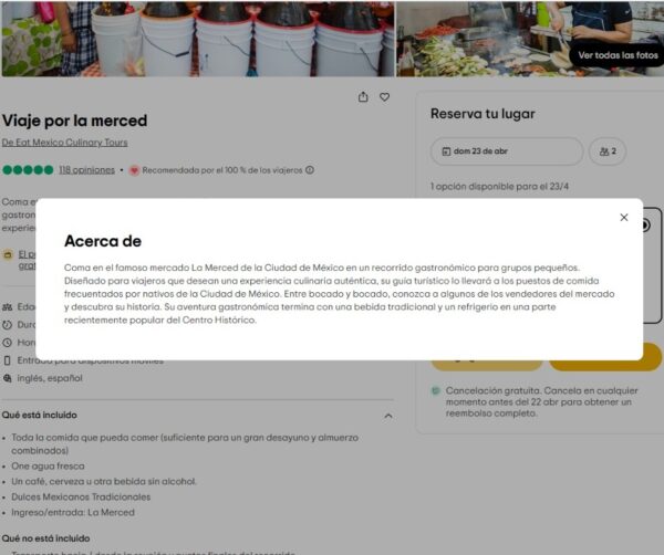 Ofrecen tour por La Merced en 2,000 pesos, ¿qué incluye el paquete de ...