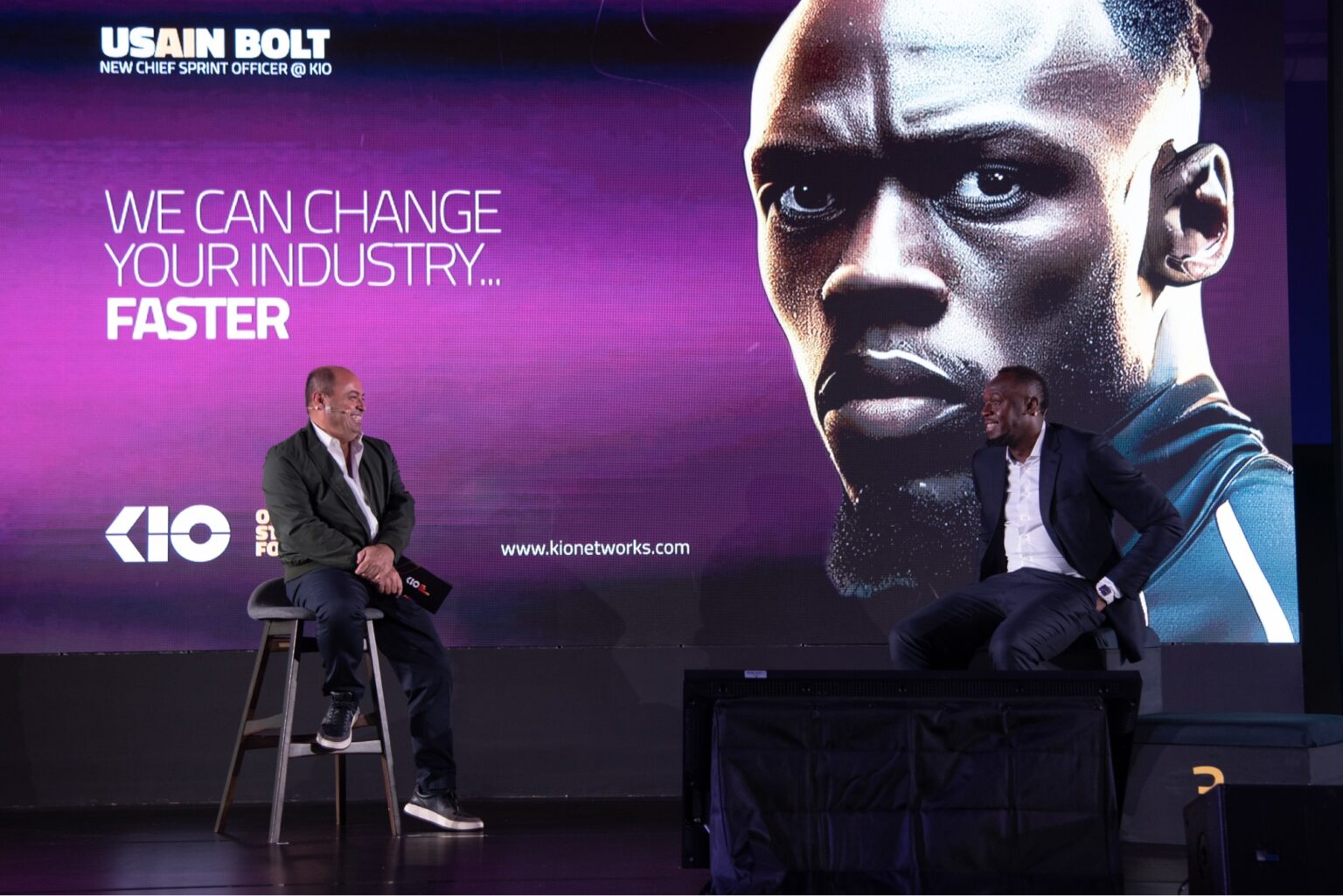 Acelera KIO con Usain Bolt como su nuevo Chief Sprint Officer - Emprendedor