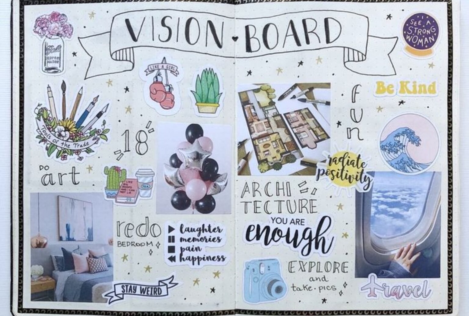 ¿Qué es un vision board y cómo hacer el tuyo? - Emprendedor