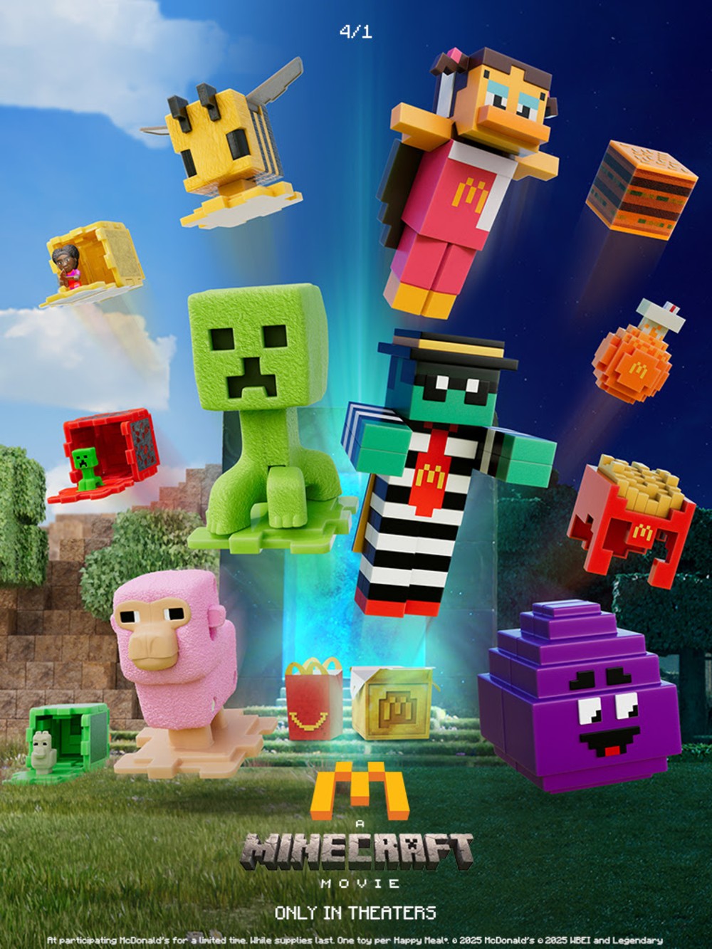 McDonald’s lanza menú especial de Minecraft: juguetes, salsa del Nether ...