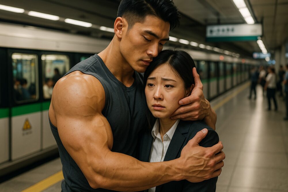 'Man mums' en China: abrazos de 5 minutos por 130 pesos para aliviar la ...