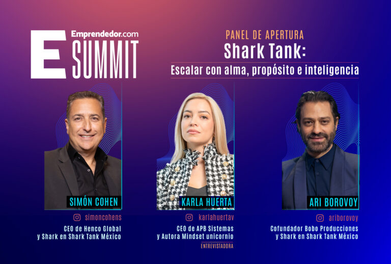 Shark Tank México en Emprendedor Summit 2025: Escalar con propósito e ...