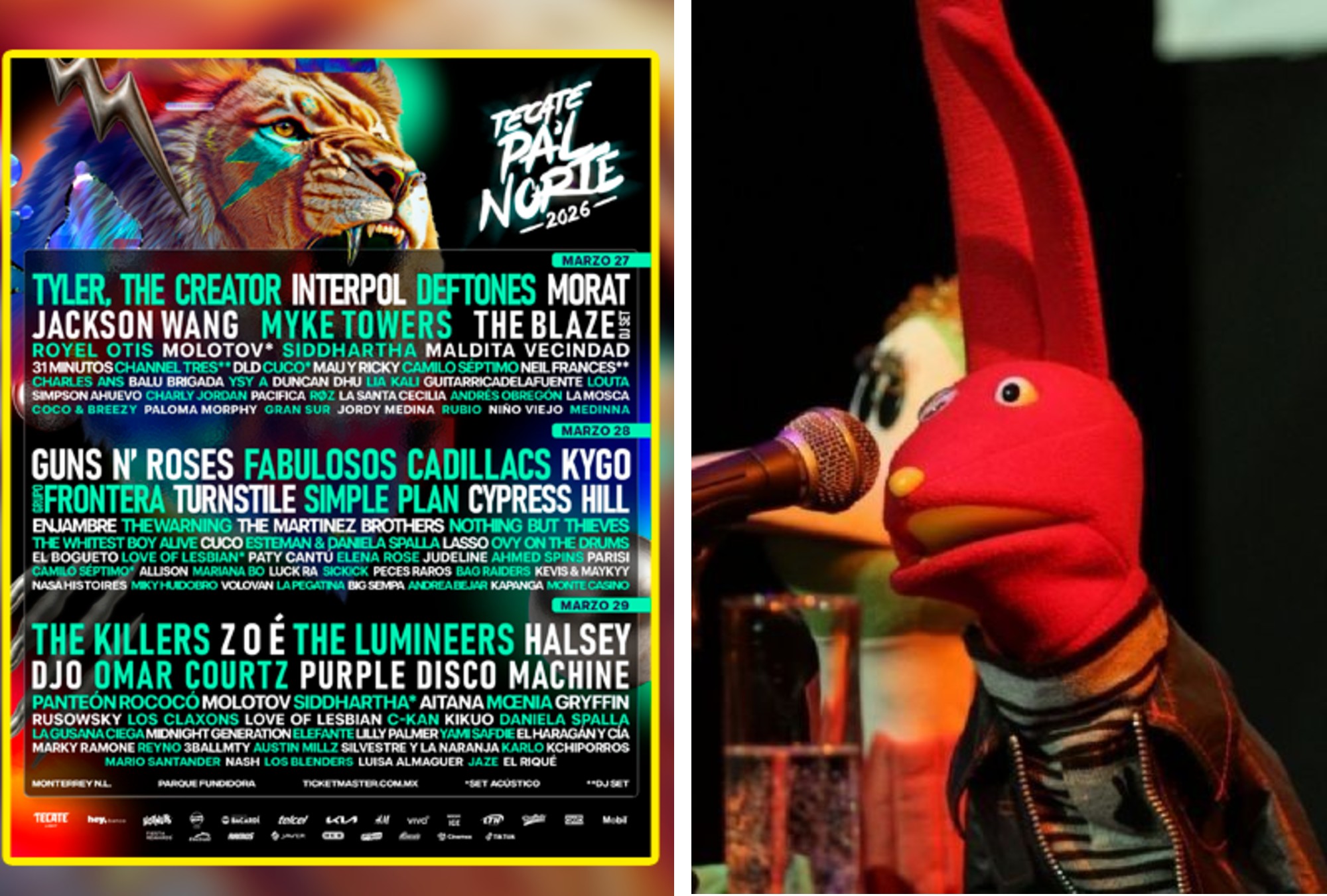 Pa’l Norte 2026: Guns N’ Roses y 31 Minutos encabezan el cartel del ...