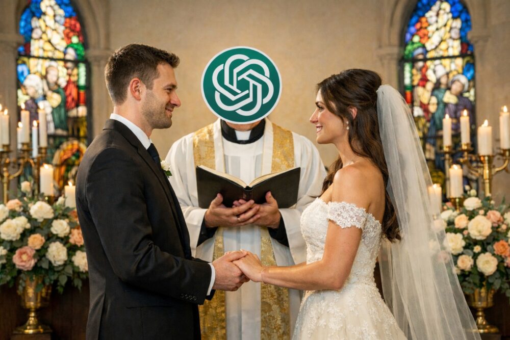 IA en el altar: boda es anulada por usar ChatGPT en la ceremonia ...